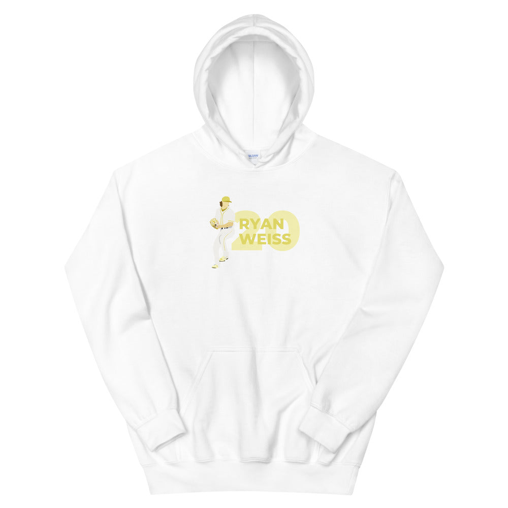 Ryan Weiss 20 Graphic Unisex Hoodie | Ryan Weiss Baseball